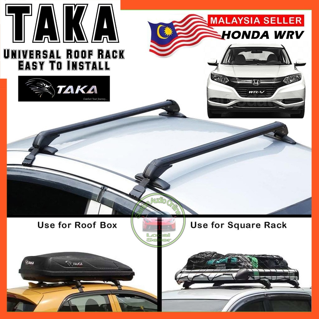HONDA WRV Universal Roof Rack Luggage Car Top Carrier Cargo Box Bracket ...