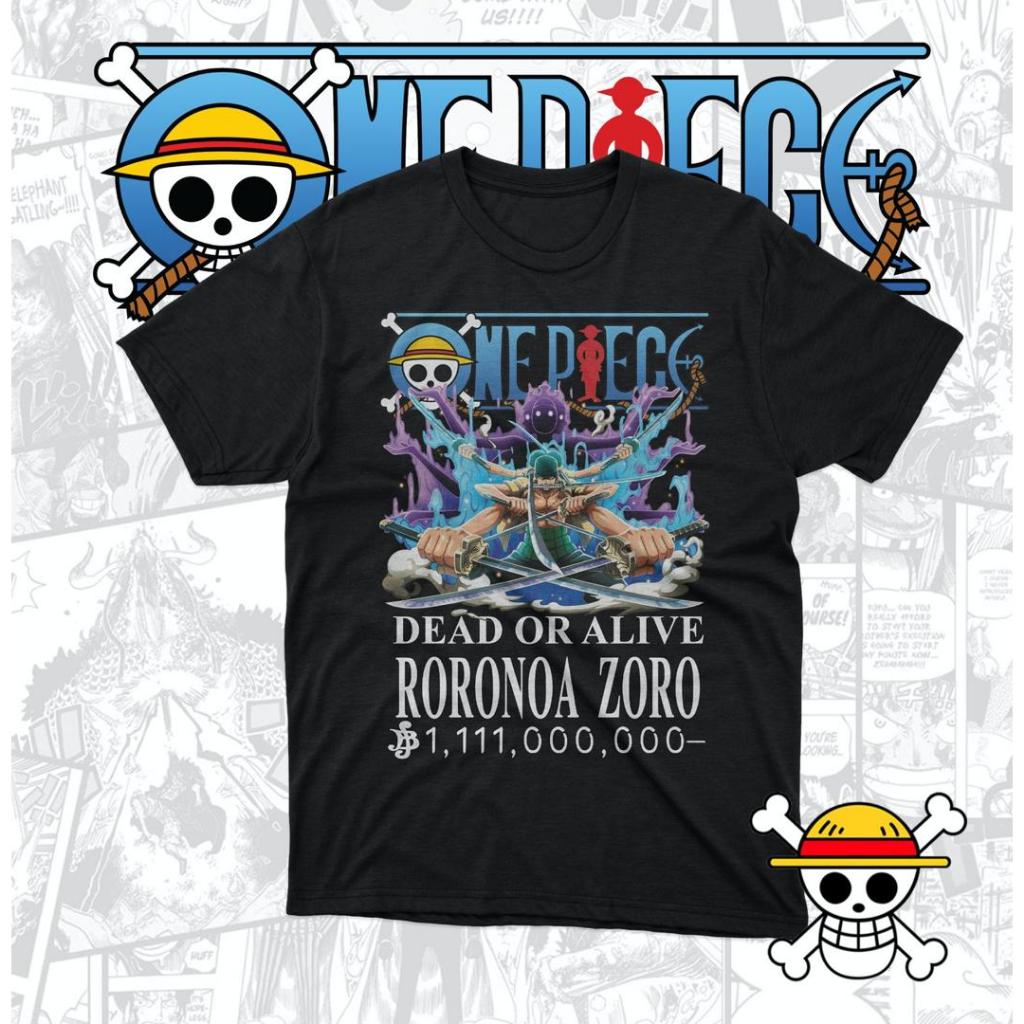 Dead Or Alive Roronoa Zoro One Piece Tshirt Latest Design Short Sleeve ...