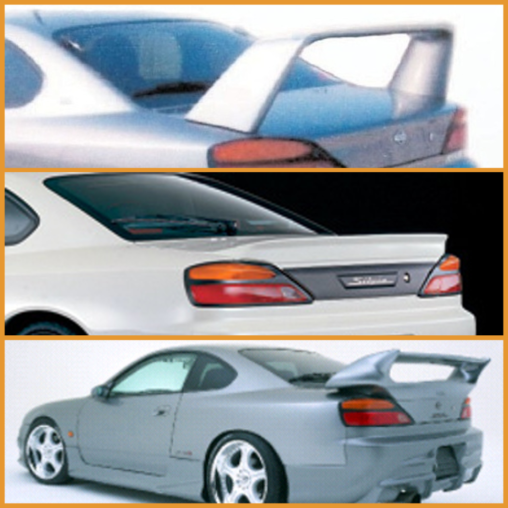 Nissan Silvia S15 200SX Rear Spoiler - ( Nismo / NM / Veilside ) Style ...