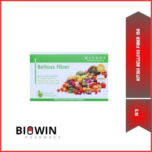 Kitsui Belloss Fiber 15g x 15 sachets | Shopee Malaysia