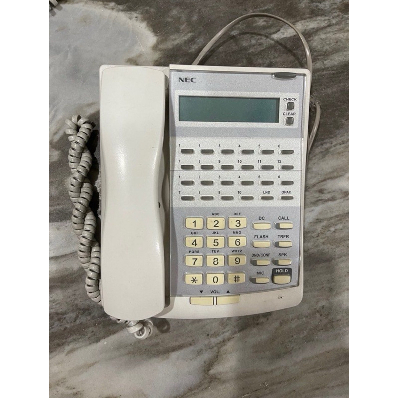 NEC key phone model: IP2AP-12TXD TEL2(WH) | Shopee Malaysia