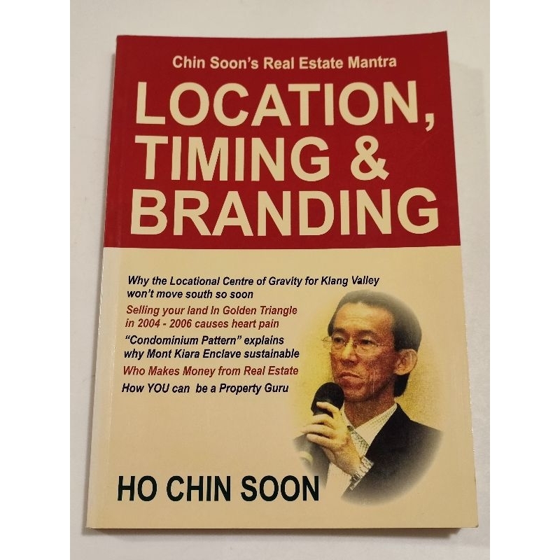 (ENG) Ho Chin Soon - Chin Soon's Real Estate Mantra Location, Timing ...