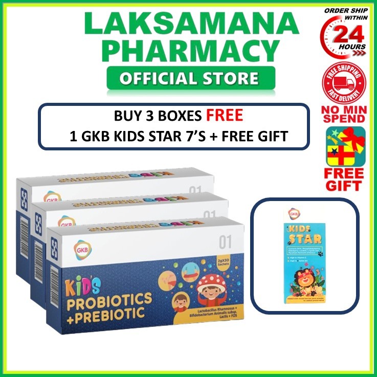 [EXP 11/2026] GKB Kids Probiotic+ Prebiotic (30's) | Shopee Malaysia