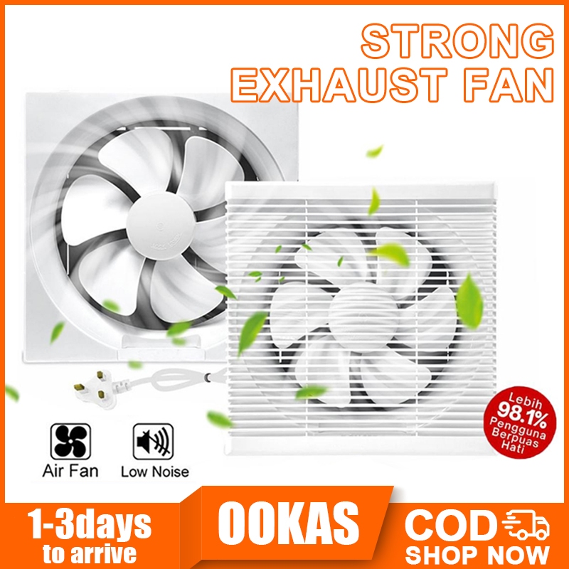 YAKO kipas ekzos/Exhaust Fan 6 inches Ventilation Fan Kitchen Shower ...