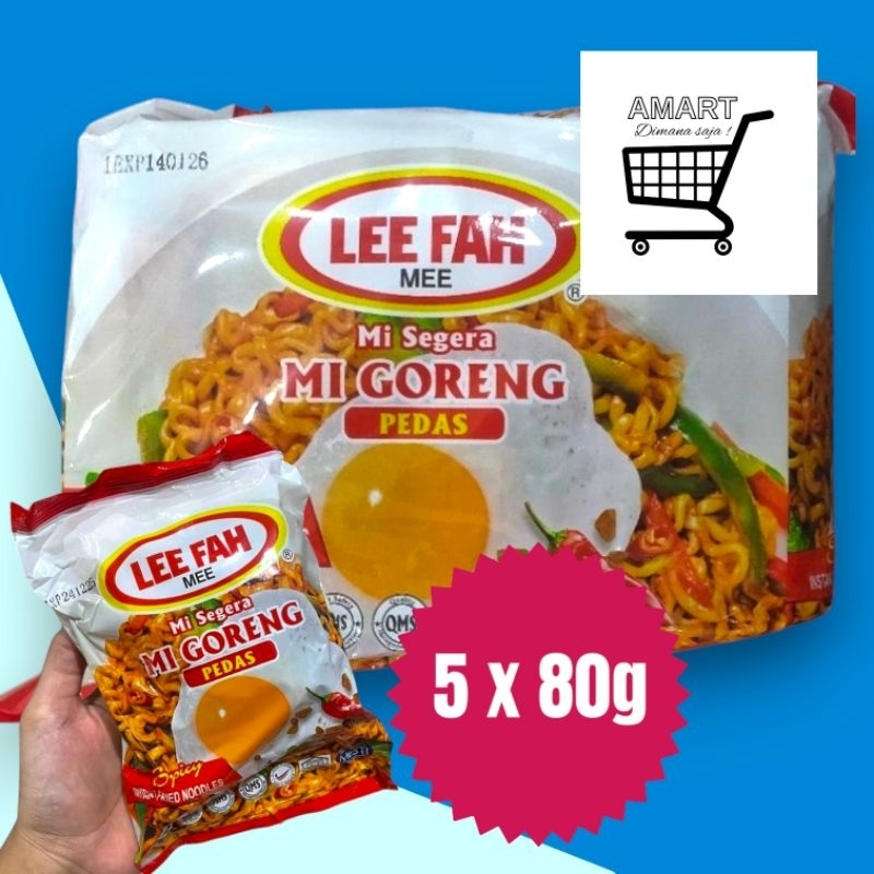 Lee Fah Mee goreng (5 x 80g) | Shopee Malaysia
