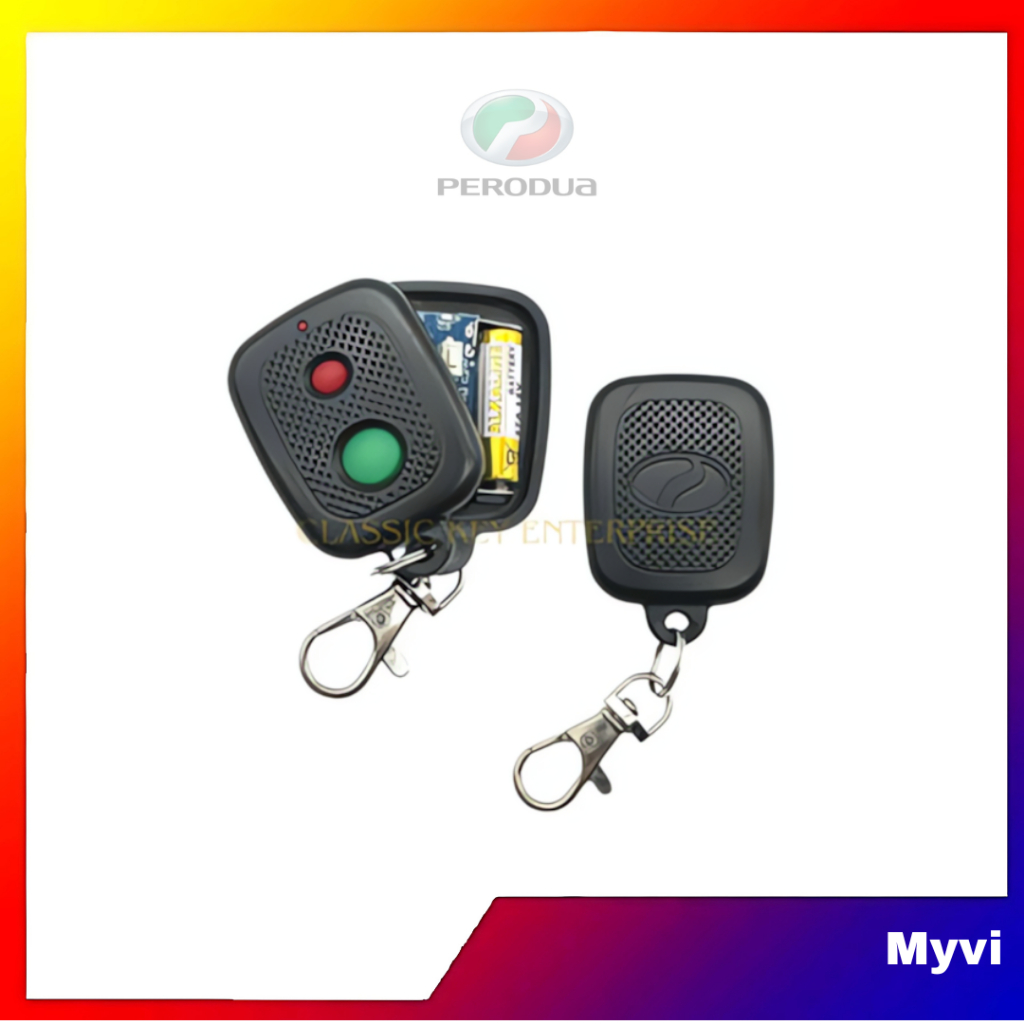 Perodua Myvi 2005-2010 Remote Copy Duplicate Car Alarm 2pcs | Shopee ...