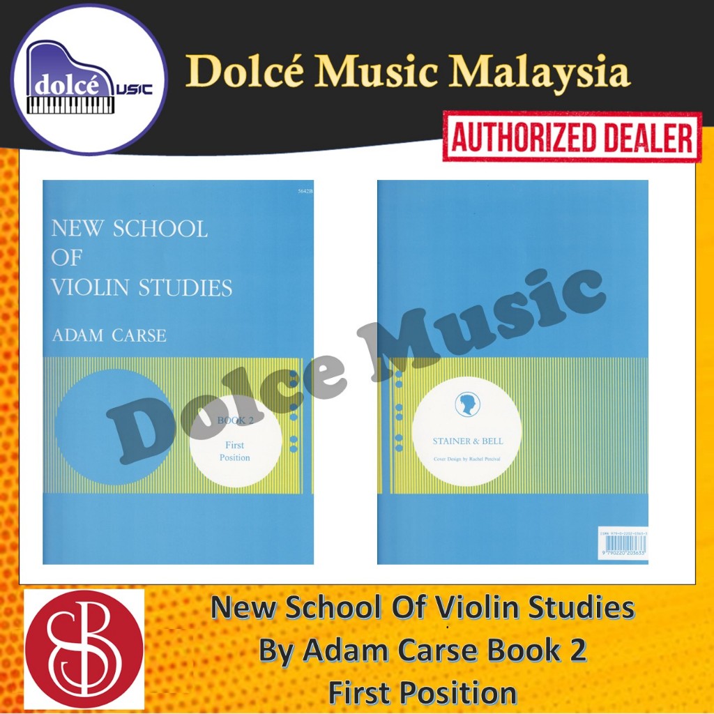 Stainer & Bell - New School of Violin Studies By Adam Carse - Book 2 ...