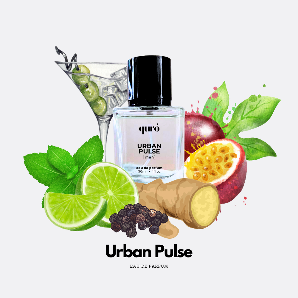 QURO, Urban Pulse, Artisan Perfume for Him, 30ml | Shopee Malaysia