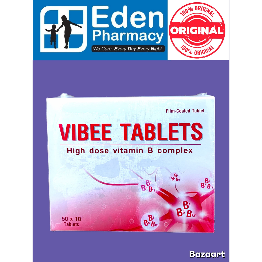 Vibee Vitamin B Complex Tablets (1x10 / 3x10 / 6x10) | Shopee Malaysia