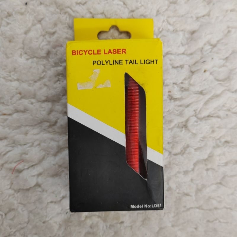 Bicycle Laser Polyline Tail Light (box dented) | Shopee Malaysia