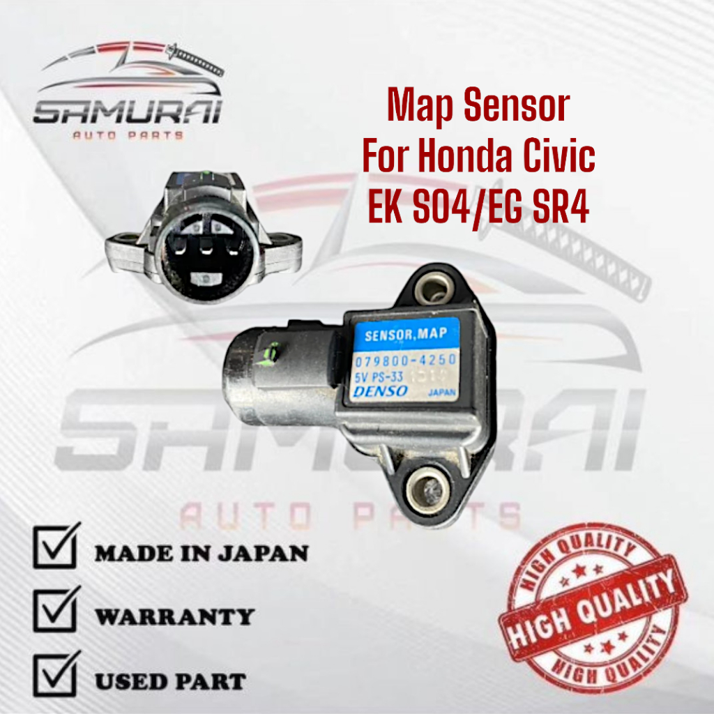 Honda Map Sensor For Civic EK SO4/EG SR4 - Used Parts Japan | Shopee ...