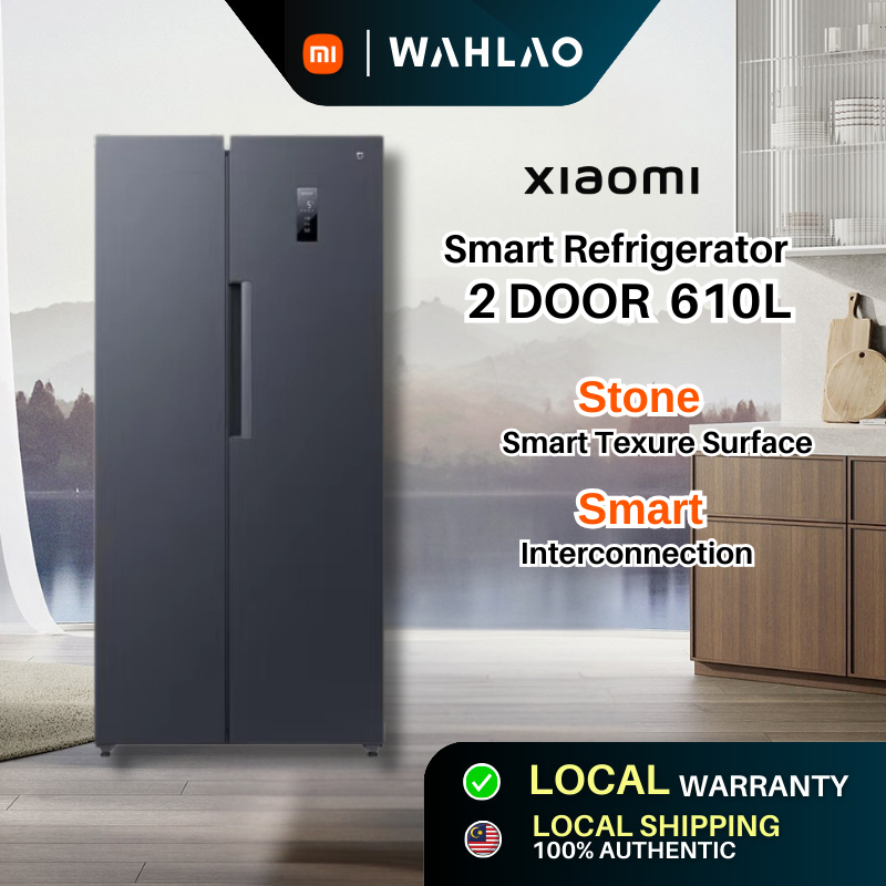 Xiaomi Mijia Smart Refrigerator 2 Door Side-by-side 610L 99.99% ...