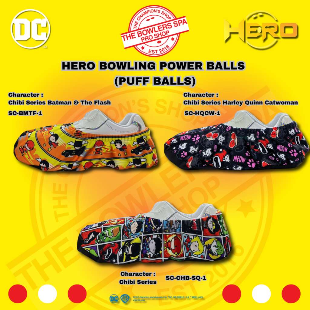 Hero Bowling Shoe Covers Chibi Series | Shopee Malaysia