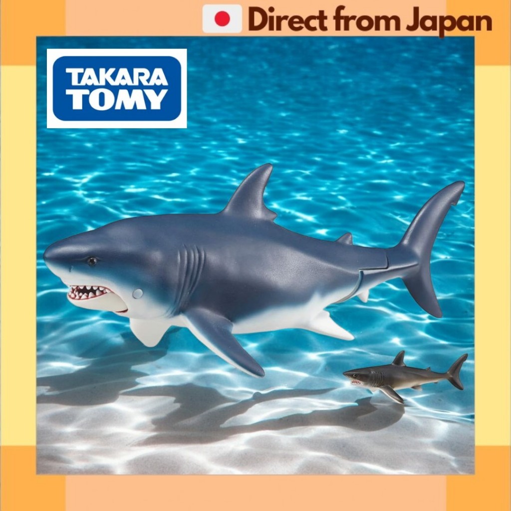Takara Tomy Ania AL-11 Megalodon (Floating Ver.) Dinosaur Toy 3 years ...