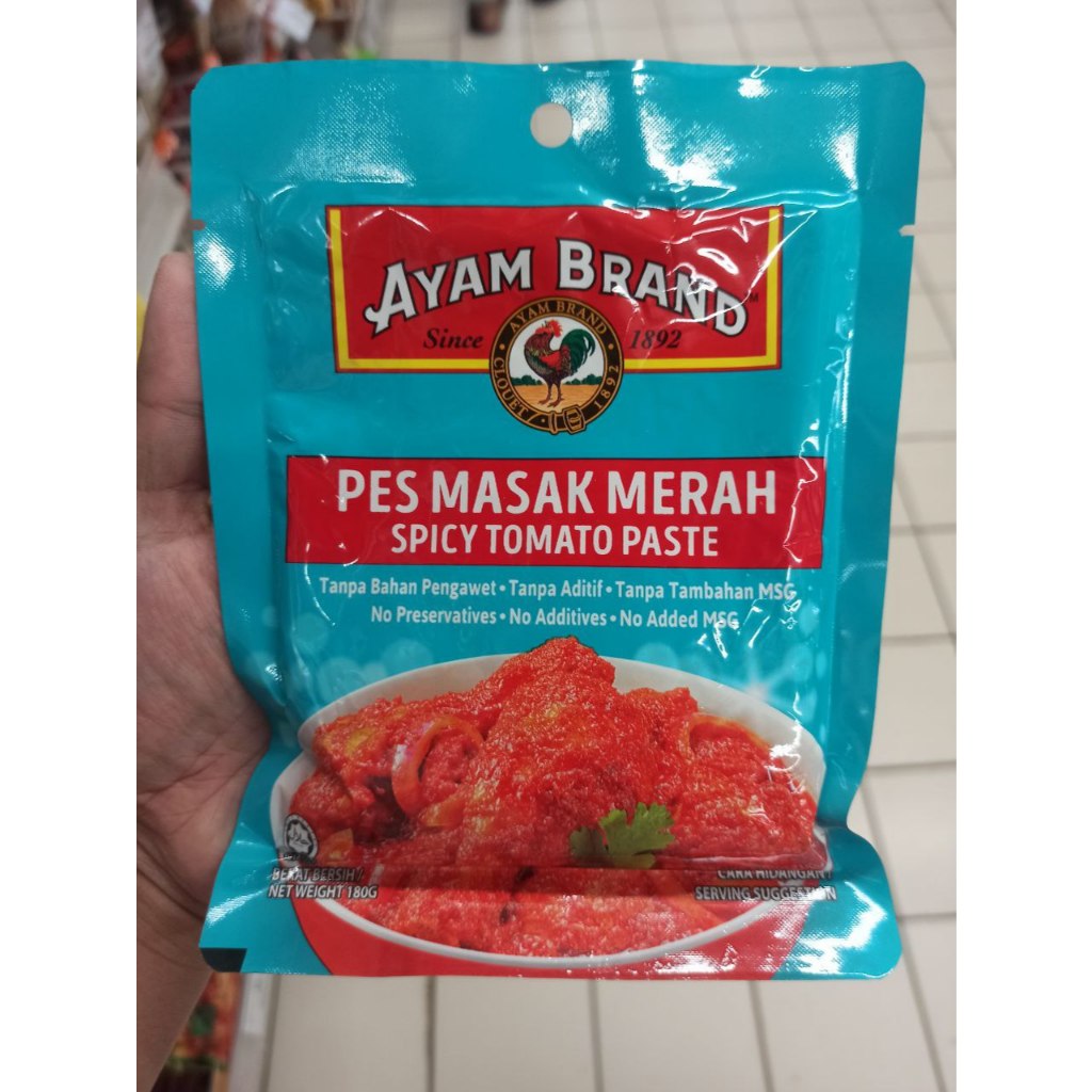 AYAM BRAND Pes Masak Merah 180g | Shopee Malaysia