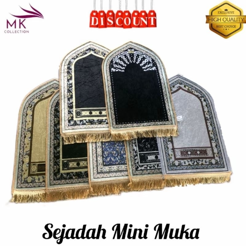 Sejadah Mini Muka Sejadah Muka Kubah Panjang 35×60 | Shopee Malaysia