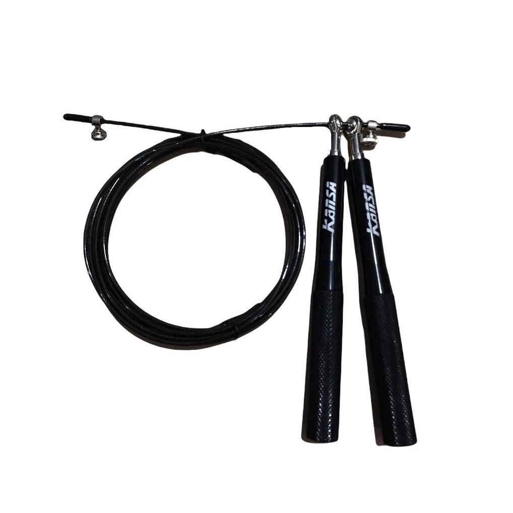 KANSA Skipping Ropes Aluminum Steel Alloy Wire Jump Jumping Skipping ...