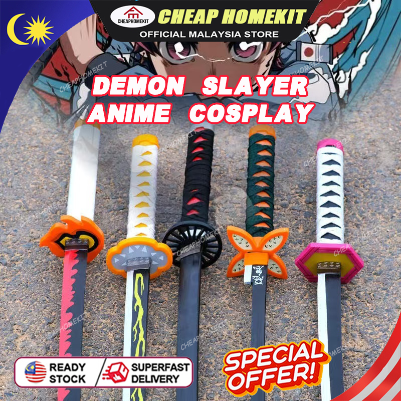 Demon Slayer 104cm Sun Wheel Sword Japan Anime Cosplay Wooden/Metal ...