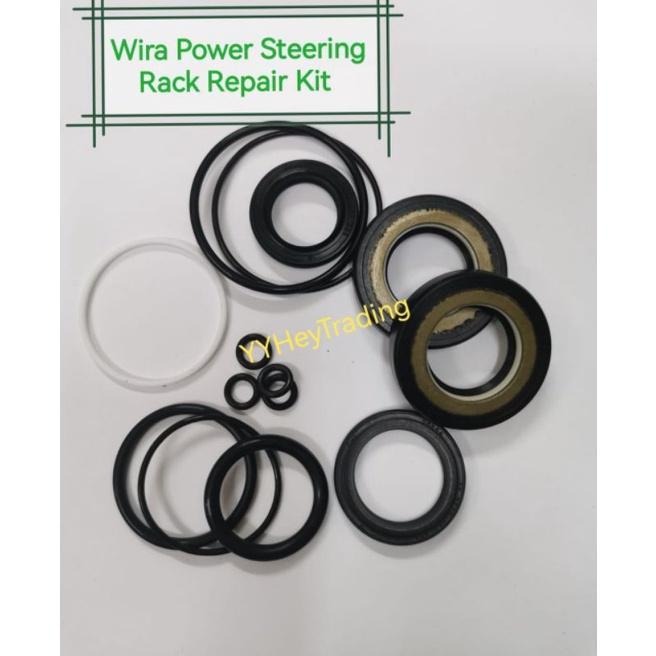 Wira Waja Power Steering Rack Repair Kit (1/2 SET) (Wira Waja Kit Rak ...