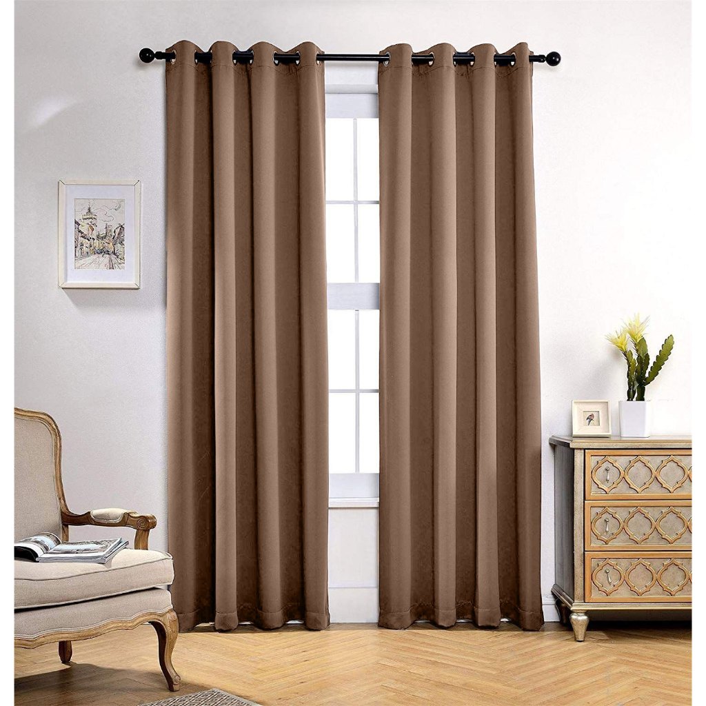 KKBF 35# Iris Curtain (170CM-400CM) Semi Blackout Ready made Curtain ...