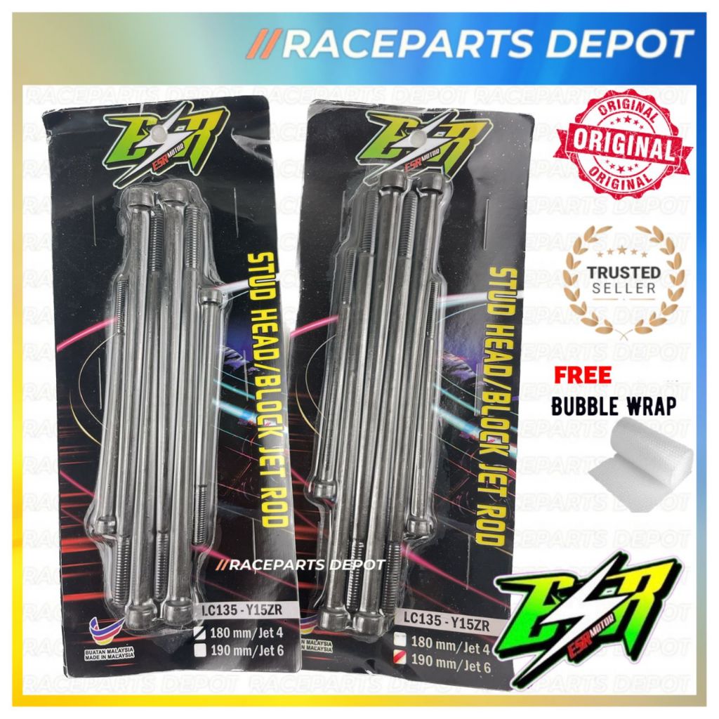 ESR Stud Head Y15 LC135 Bolt Flange Y15 LC 135 | Shopee Malaysia