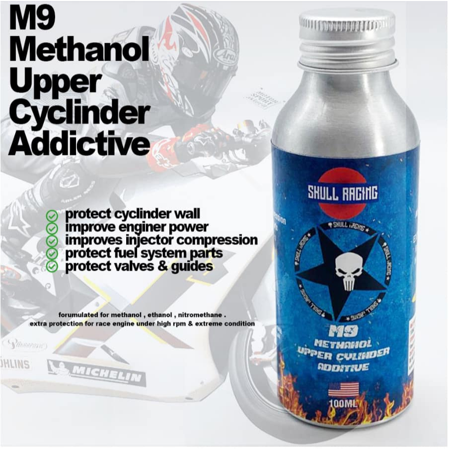 Skull Racing M9 Methanol / Ethanol / Nitromethane Upper Cylinder ...