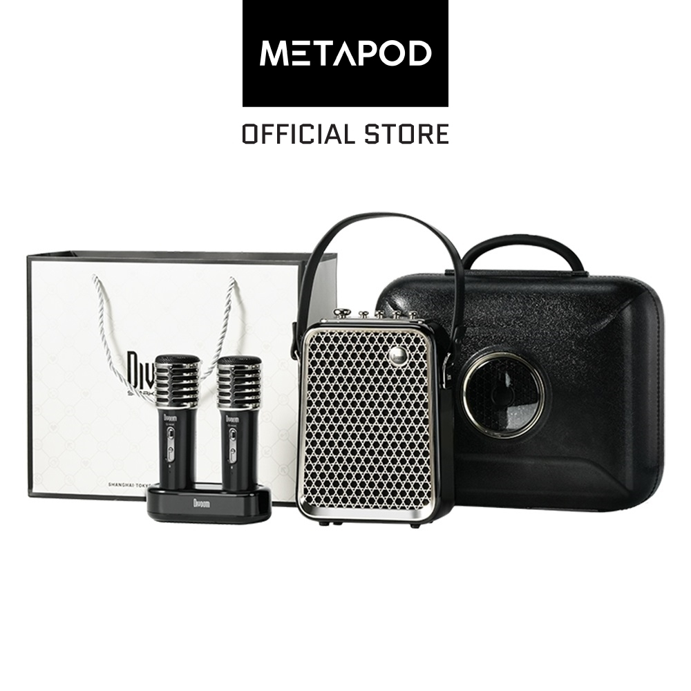 Divoom SongBird-HQ 2 50W Dual Mic Karaoke & Bluetooth Speaker | Shopee ...