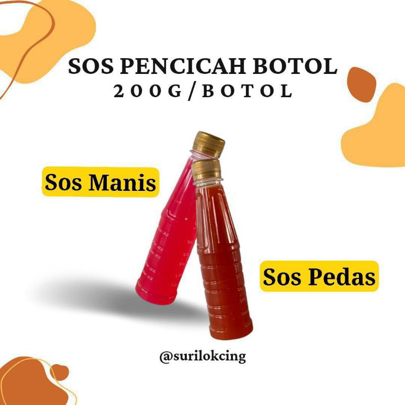 Sos Pencicah Pedas/Manis Suri Lokcing (180g/botol) | Shopee Malaysia