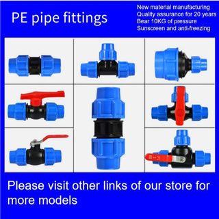 20mm—32mm Polyethylene ball valve PE compression accessories poly pipe ...