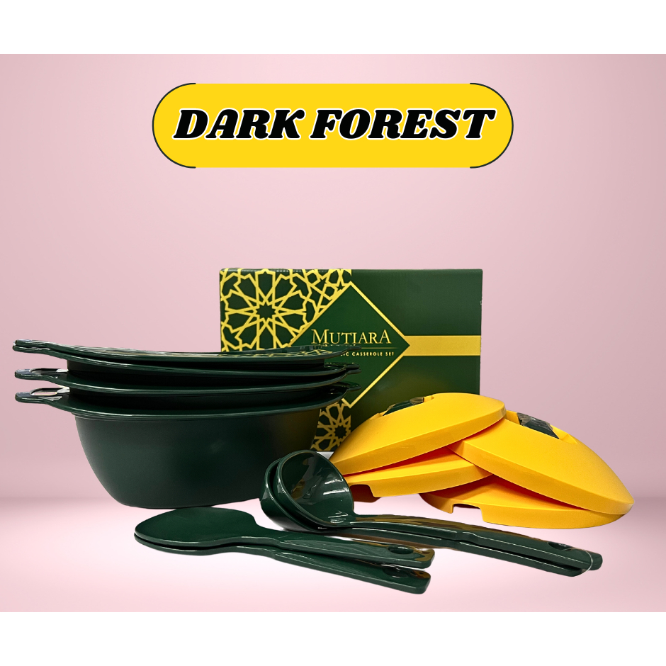 [PREMIUM] MUTIARA 12 PCS CLASSIC CASSEROLE SET COOKWARE; 12 PCS KLASIK ...
