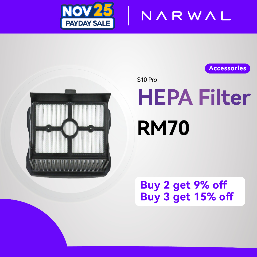 Narwal S10 Pro (S1)/ S20 Pro Filter | Shopee Malaysia