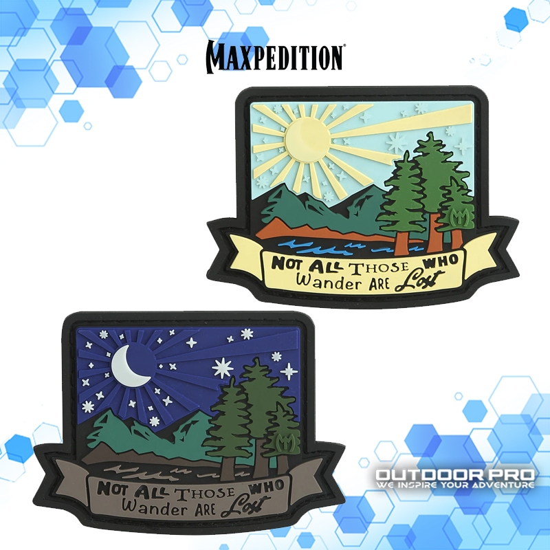 Maxpedition 3D Morale Patch Wander Not Lost | Shopee Malaysia