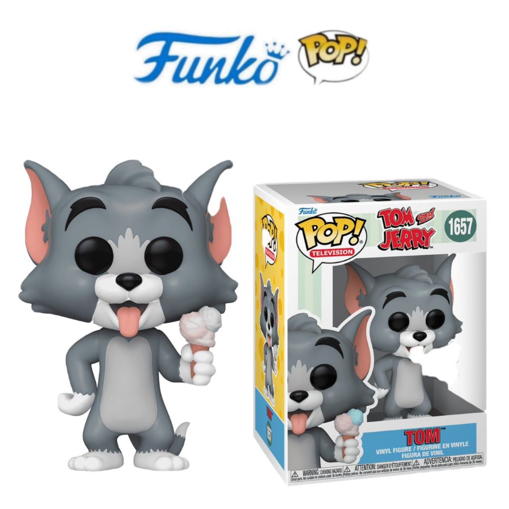 Original Funko Pop! Tom 1657 Tom And Jerry Television Collectible ...
