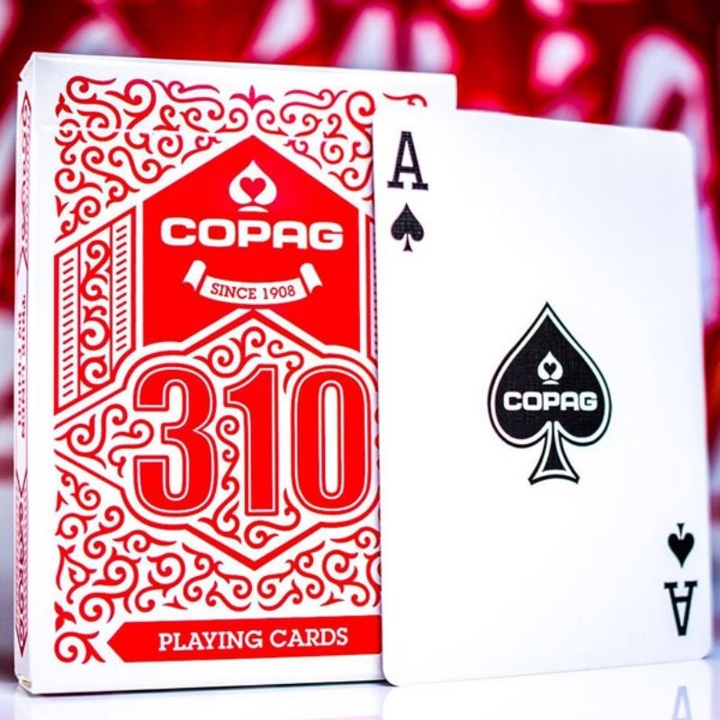 Copag 310 Red PLAYING CARD | Shopee Malaysia