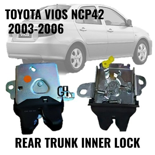 Toyota Altis ZZE121 Vios NCP42 2003 2006 Year Rear Bonnet Boot Trunk ...