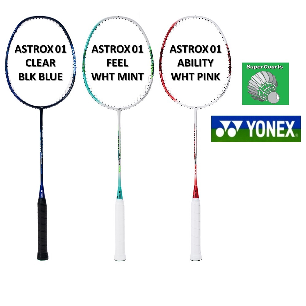 【ORIGINAL】YONEX ASTROX 01 ABILITY/ CLEAR/ FEEL (FRAME or INSTALL YONEX ...