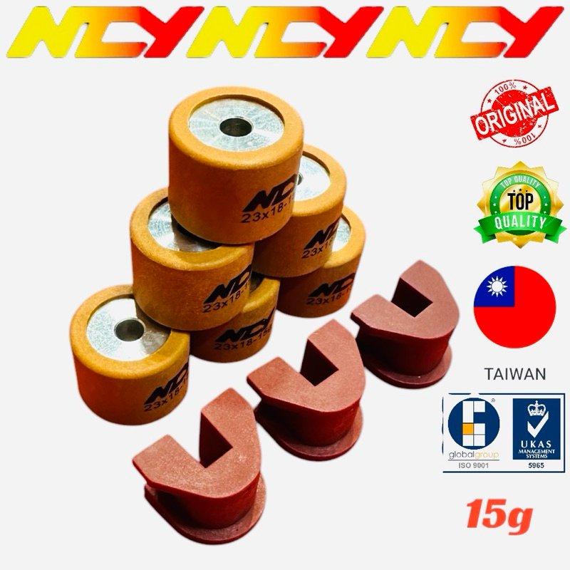 ORIGINAL NCY XMAX 250/300 NCY MOTOR PULLEY ROLLER RACING 15G 16G 17G ...