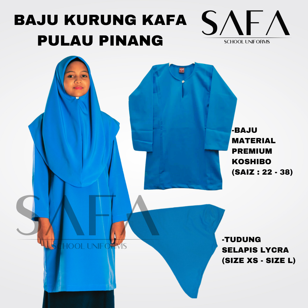 Baju Kurung Kafa Penang Pulau Pinang Tudung Selapis Kafa Penang Royal ...