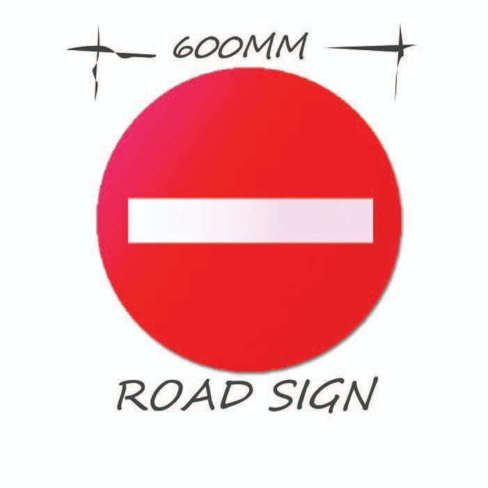 No entry sign, dilarang masuk Jkr road sign, signboard jalan raya ...