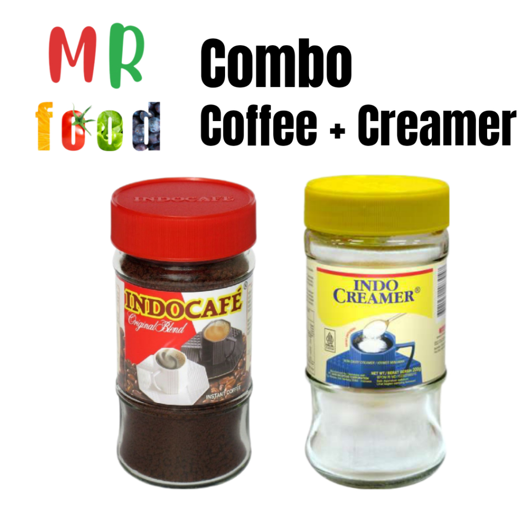Coffee Kopi Instant Indocafe Coffee Powder with Non Dairy Creamer Combo ...