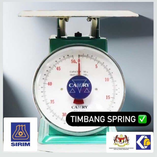 CAMRY - 20KG/ 30KG/ 50KG / 60KG/ 100KG/ 150KG Mechanical Kitchen Weighing Scale - Timbang Berat ...