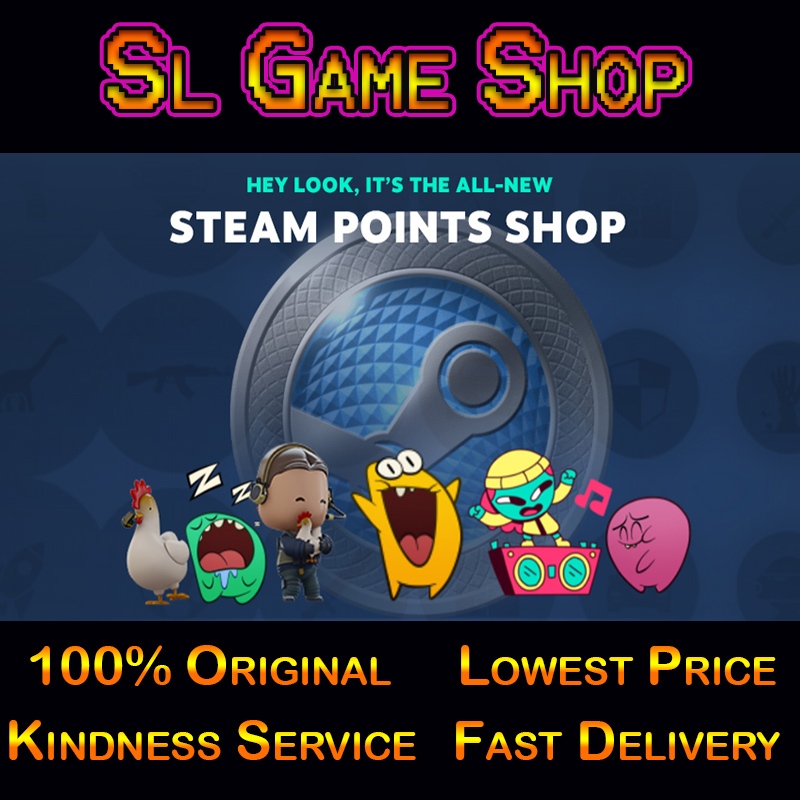 Steam Point Shop Balance | Steam Points | 14 Days Receive | LIFETIME ...