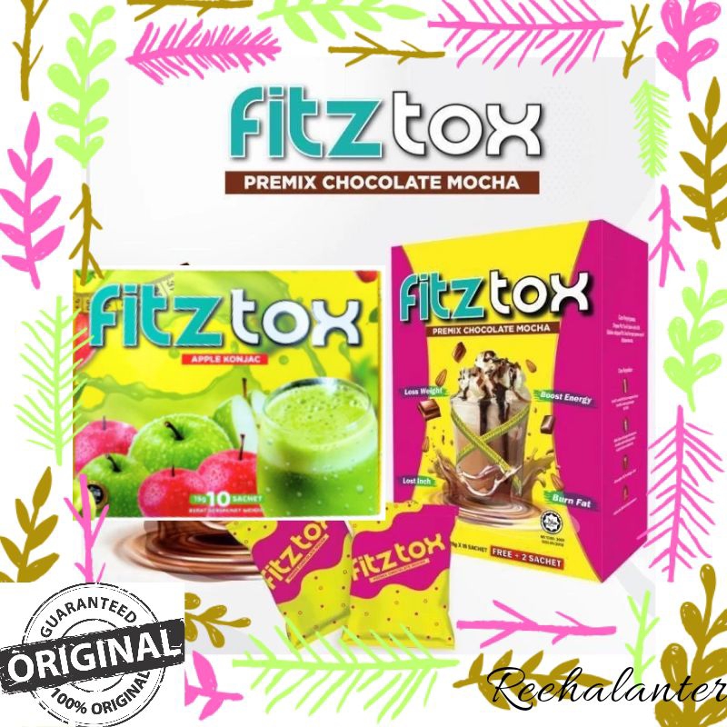 FITZTOX CHOCOLATE MOCHA APPLE KONJAC VIRAL SLIMMING COFFEE JUICE ...