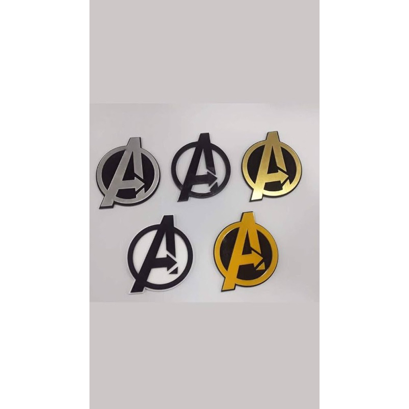 Gold Sticker Avengers | Marvel Superheroes | Shopee Malaysia