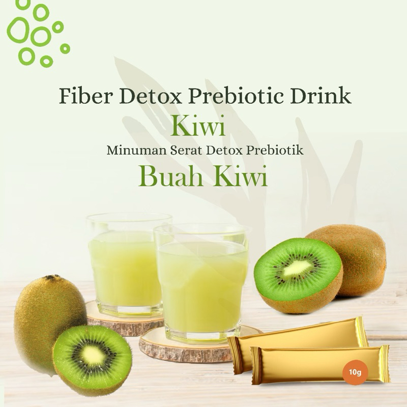FIBER DETOX PREBIOTIC DRINK - 🥝 KIWI 🥝 | Shopee Malaysia