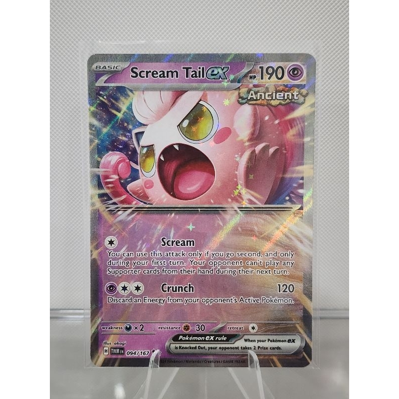2024 Scream Tail Ex Card (Rare Holo) | Shopee Malaysia