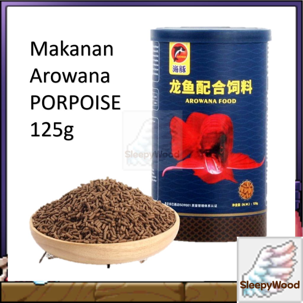 PORPOISE Arowana Food 125g Makanan Ikan Arowana Kelisa | Shopee Malaysia