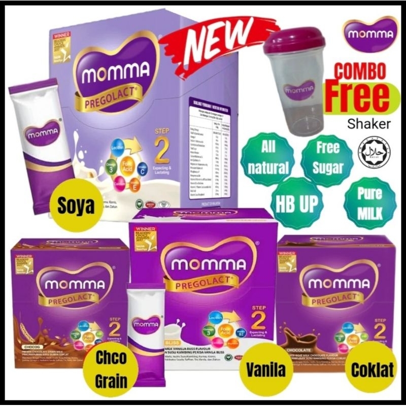Momma Pregolact Milk Booster Original |Milkbooster Susu ibu hamil ...