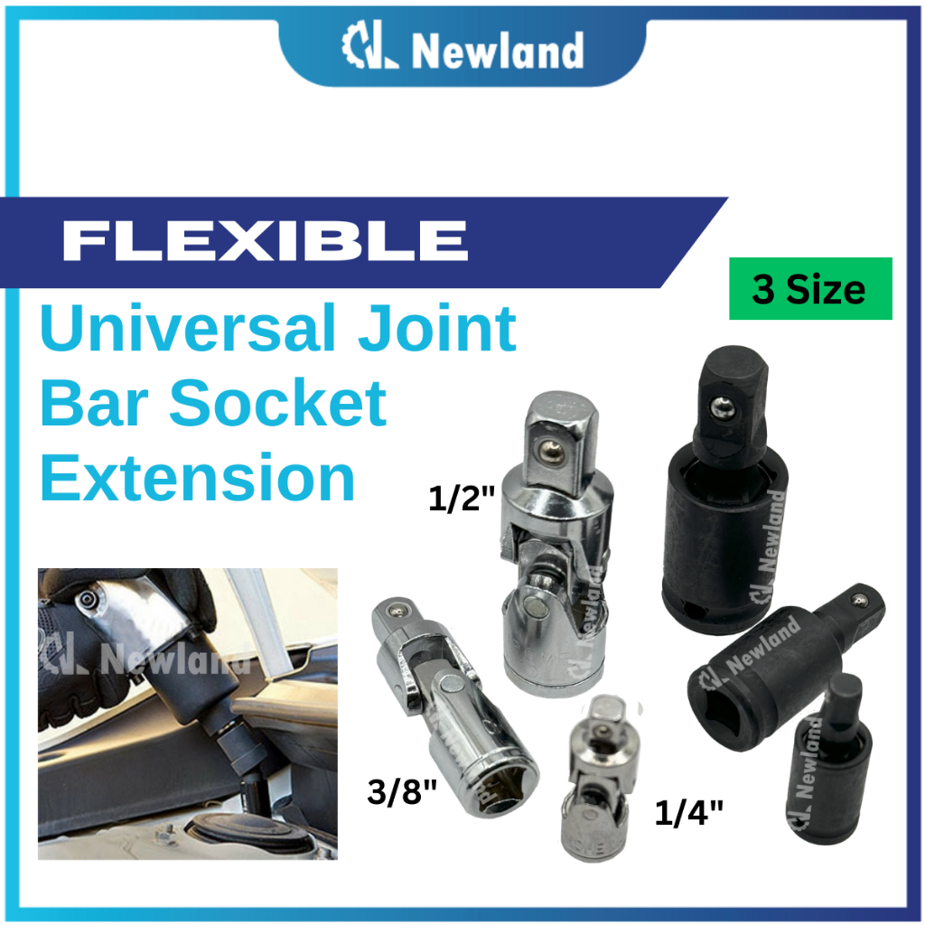 Universal Joint Socket / Socket Extension Bar / Impact Socket Adapter ...