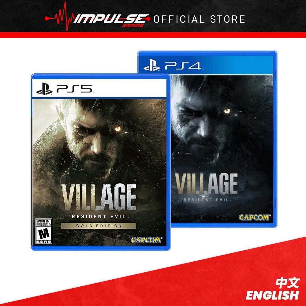 PS4/PS5 Resident Evil | Biohazard 8 VIII Village Standard / Gold ...